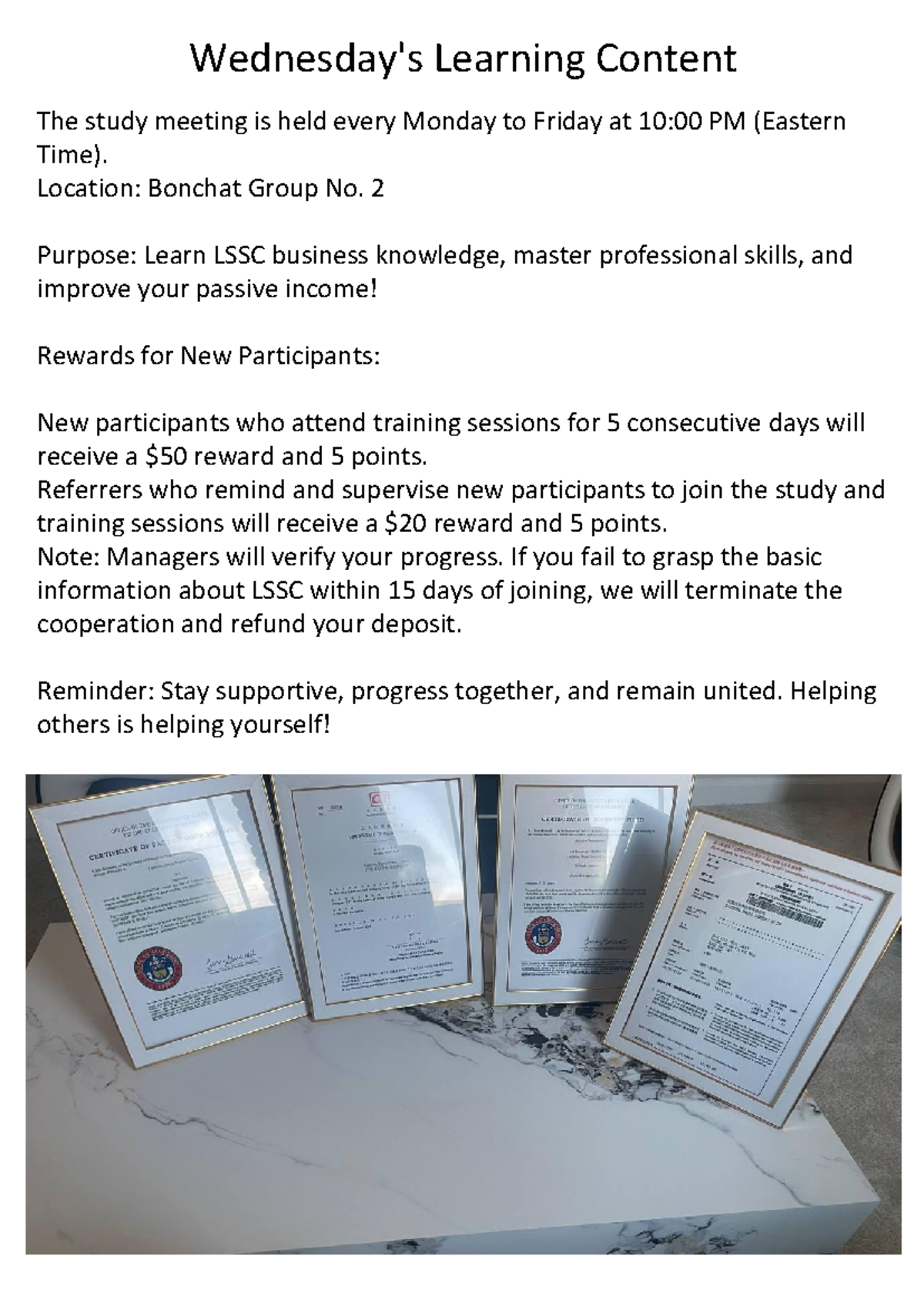 LSSC Business Knowledge Training: Income Growth Overview - Studocu