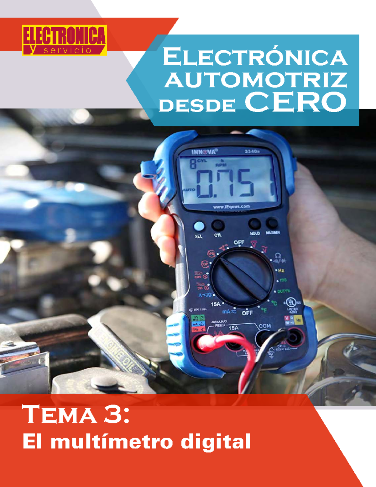 Electrónica Automotriz desde CERO: Tema 3 - El Multímetro Digital - Studocu