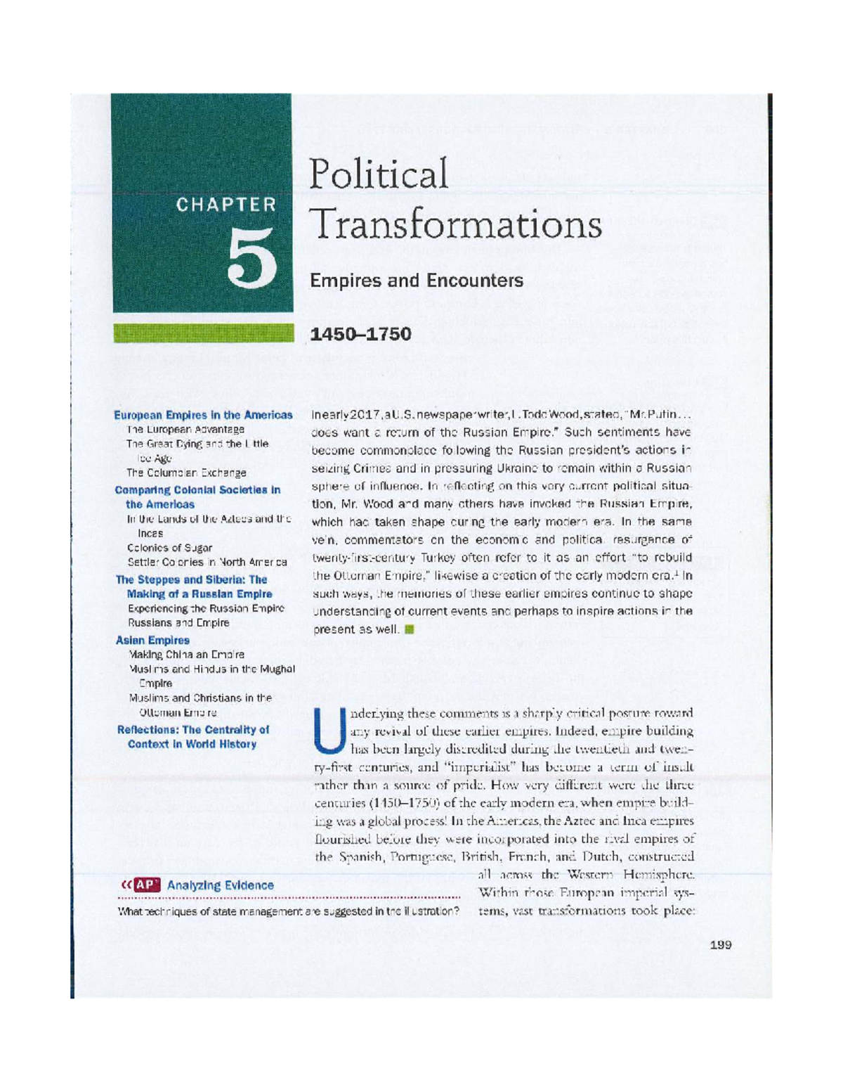 Political Transformations: Empires and Encounters in the Americas ...