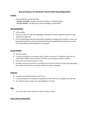 Introduction to the Philosophy of the Human Person Quarter 2 - Module 8 ...