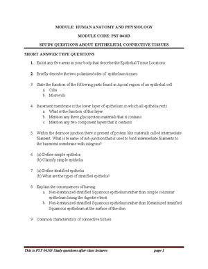 Chapter 9: Muscle and Muscle Tissue Quiz Questions Anatomy and ...