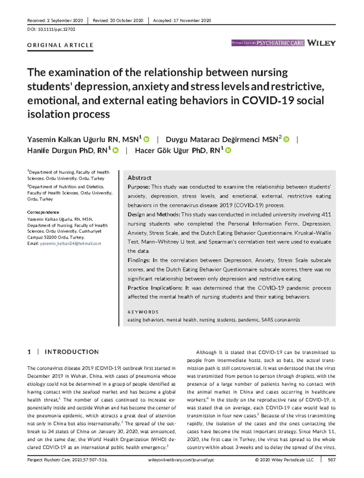 Retrieve - sdfdsfds - Received: 2 September 2020 | Revised: 30 October ...