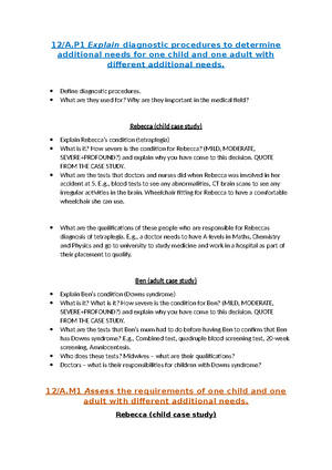 GCSE PE Revision: Understanding Mechanical Advantage in Levers - Studocu