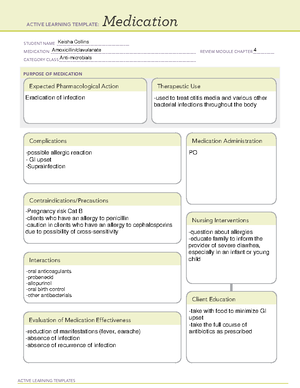 Prednisone - template - ACTIVE LEARNING TEMPLATES Medication STUDENT ...