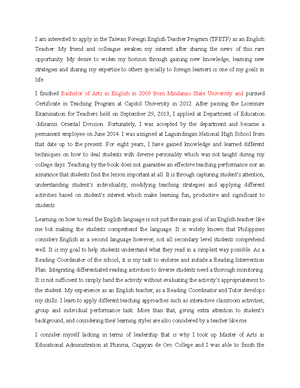 Lesson Plan 4 As sample - LP FOR ENGLISH - A Lesson Plan in English 10 ...