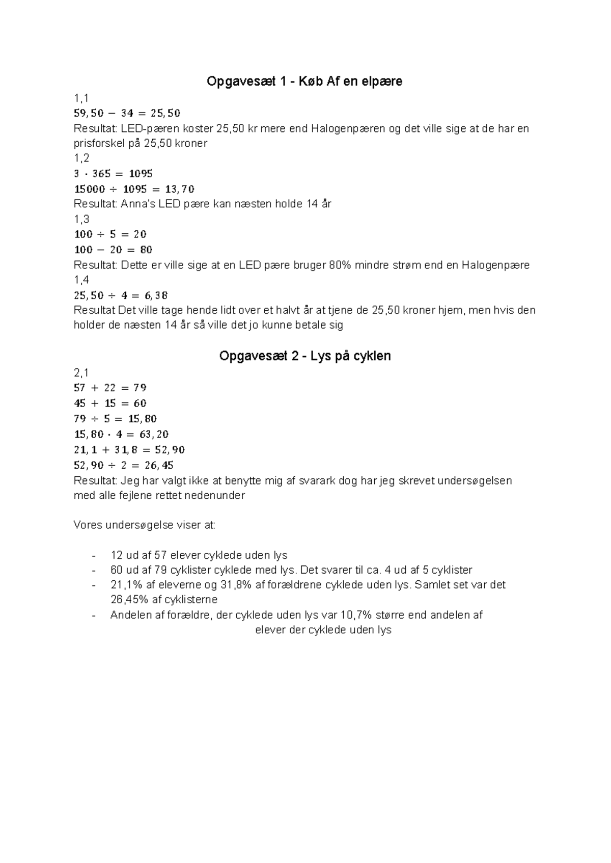 Matematik FP9 Eksamen Opgavesæt og Resultater - 3. maj 2022 - Studocu