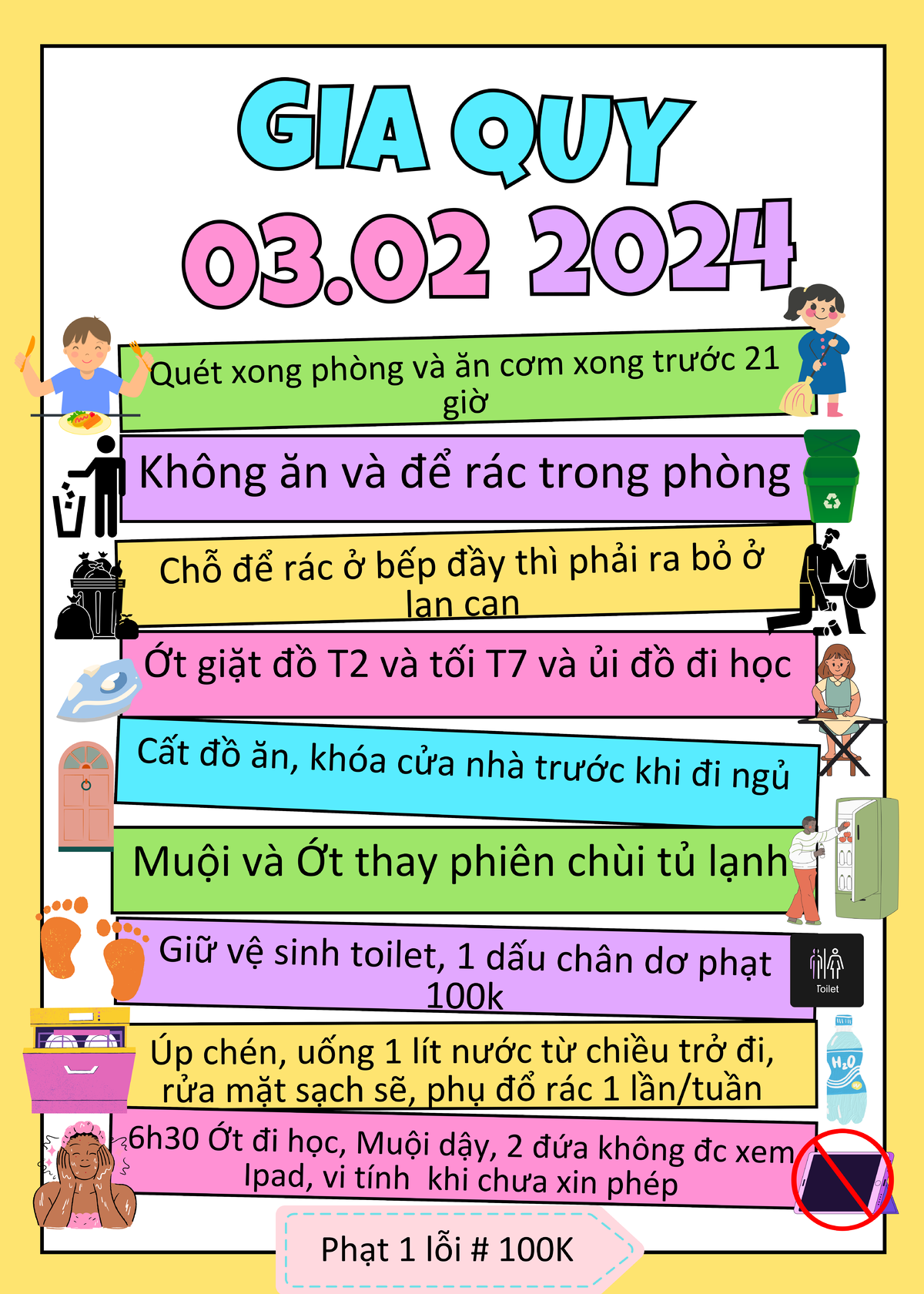 Estimation Rounding Rules Rap Mathematics Poster in Colourful Boxed ...