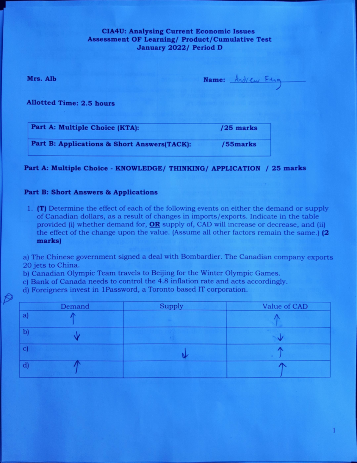 CIA4U Final Exam Study Notes: Economic Analysis & Policy Solutions ...