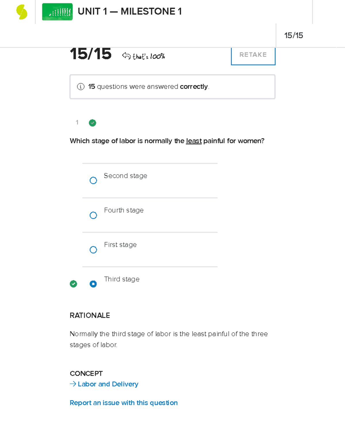 Sophia Lifespan Development Unit 1 Milestone 1 Review Notes - Studocu