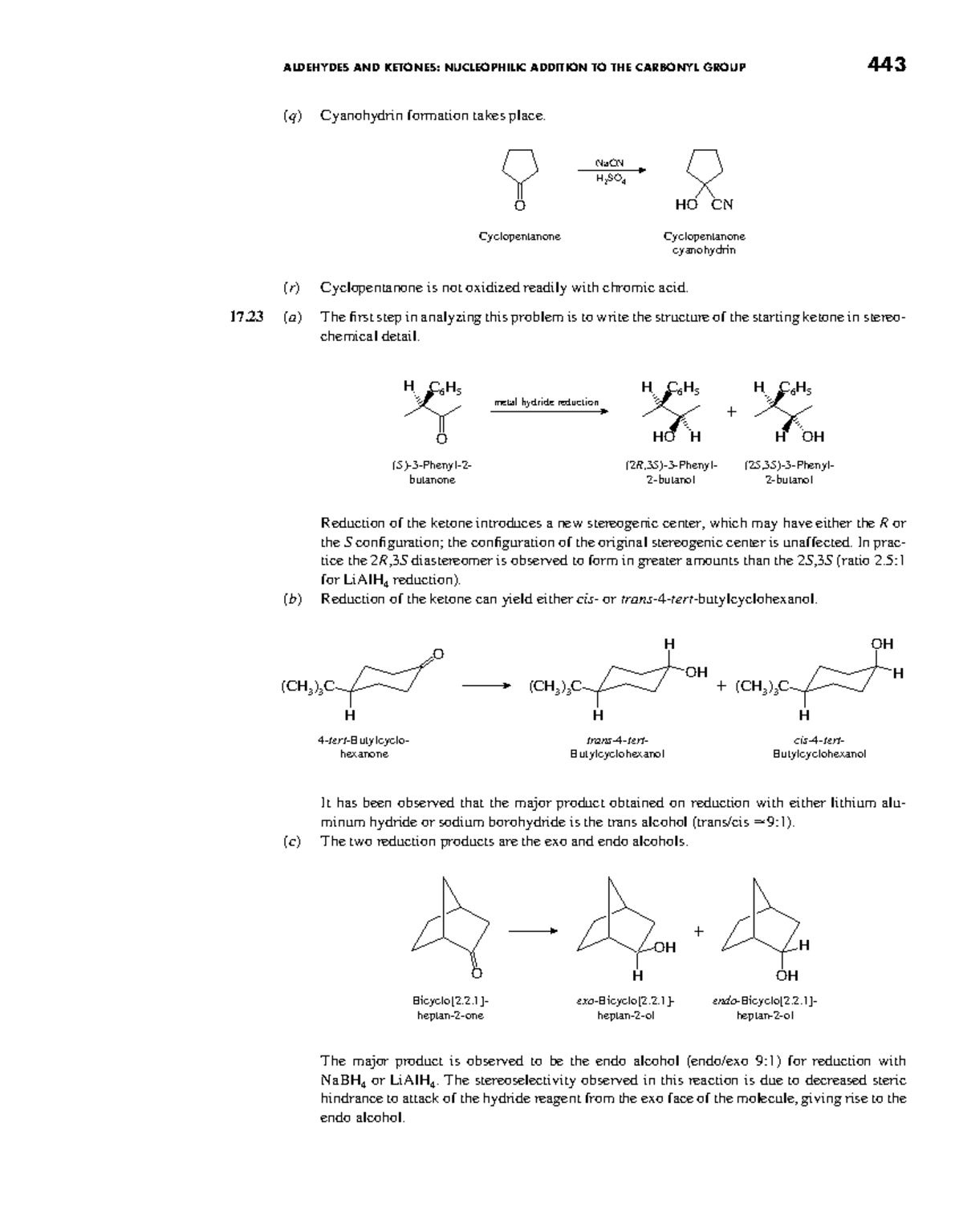 Organic Chemistry 443: Nucleophilic Addition & Cyanohydrin Formation ...