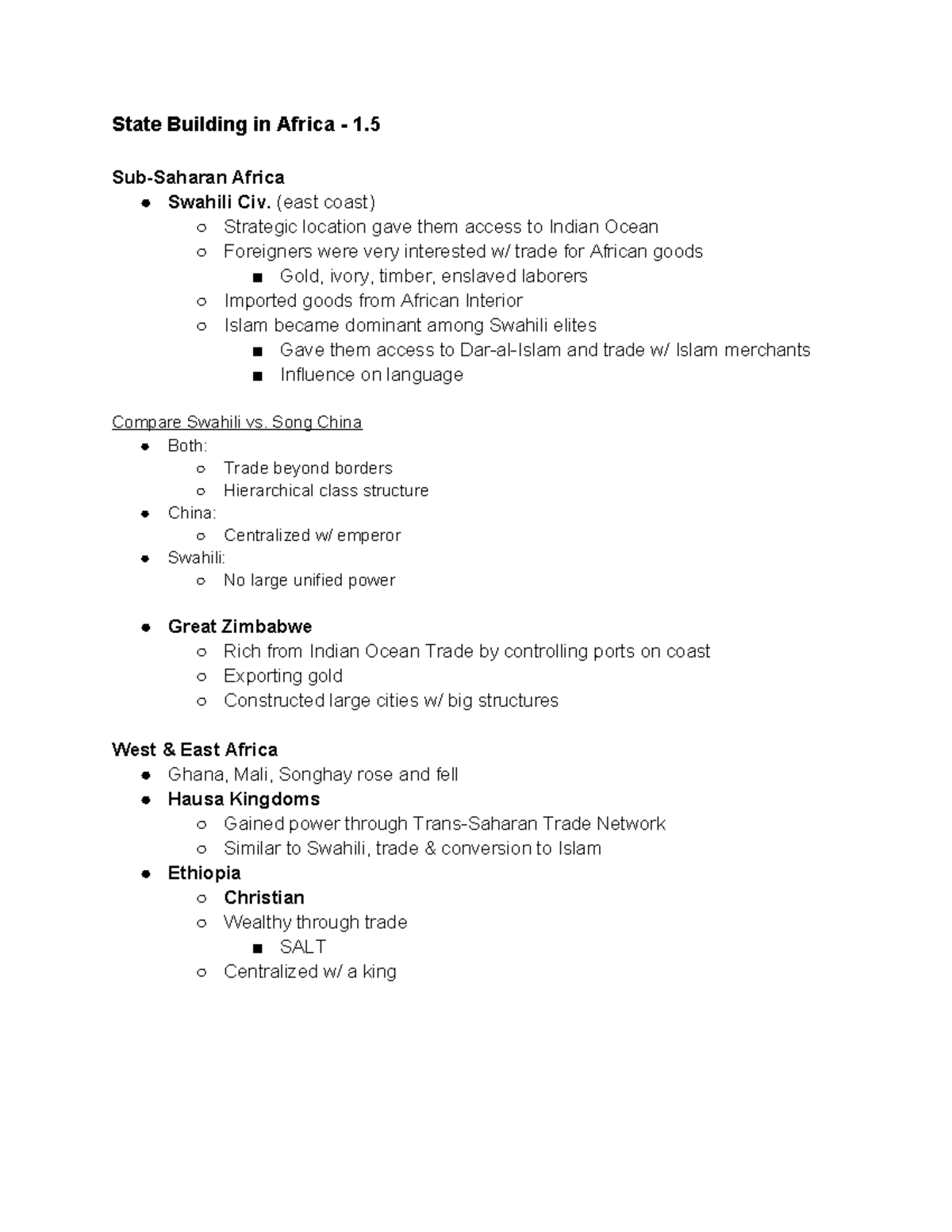Africa State Building 1.5 - H.H. - State Building in Africa - 1. Sub ...