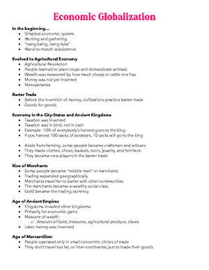 Globalization of Religion - Chapter 9: Globalization of Religion Introduction “No doubt, when ...