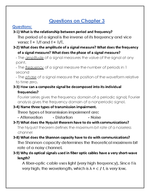 Ch3 - Solution Manual - 1 CHAPTER 3 Data and Signals Solutions to Review Questions and Exercises ...