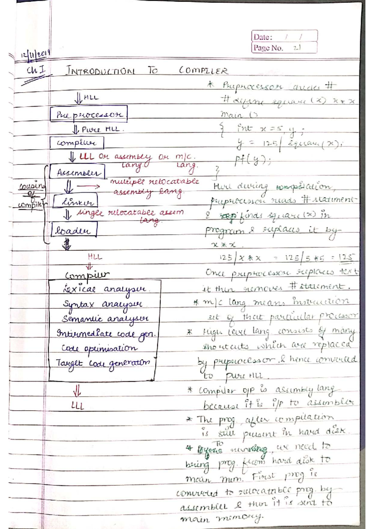 Compiler Construction: An In-Depth Study of Compiler Phases and Parsing ...