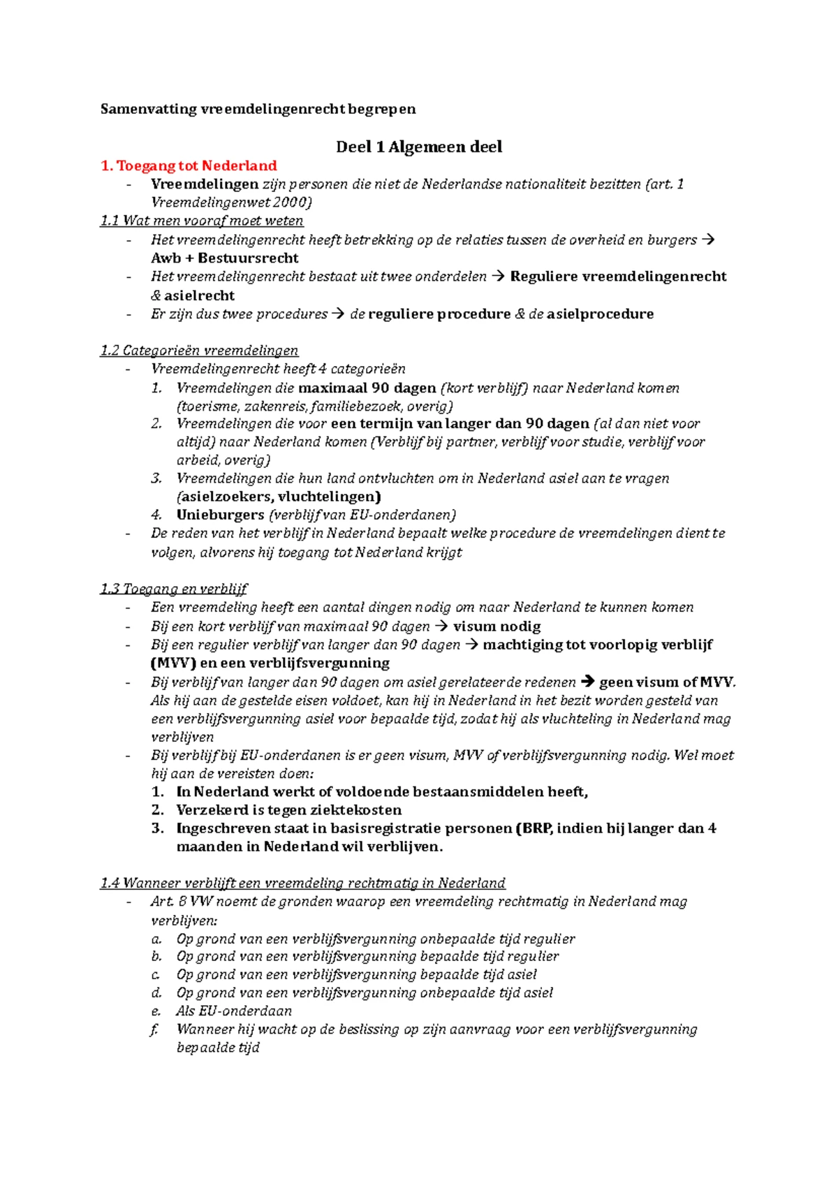 Web colleges - Vreemdelingenwet 2000 Vreemdelingenbesluit 2000 Voorschift Vreemdelingen 2000 ...