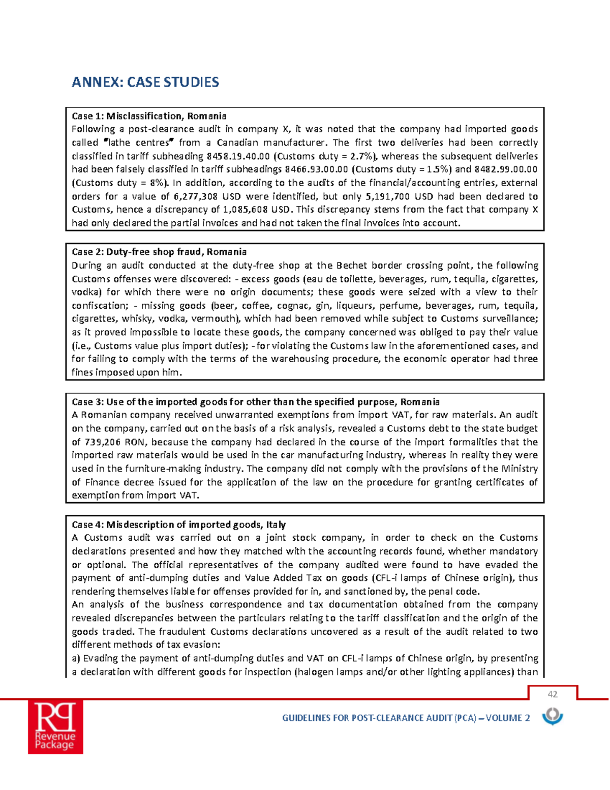 Post Clearance Audit Case Studies: Insights and Findings - Studocu