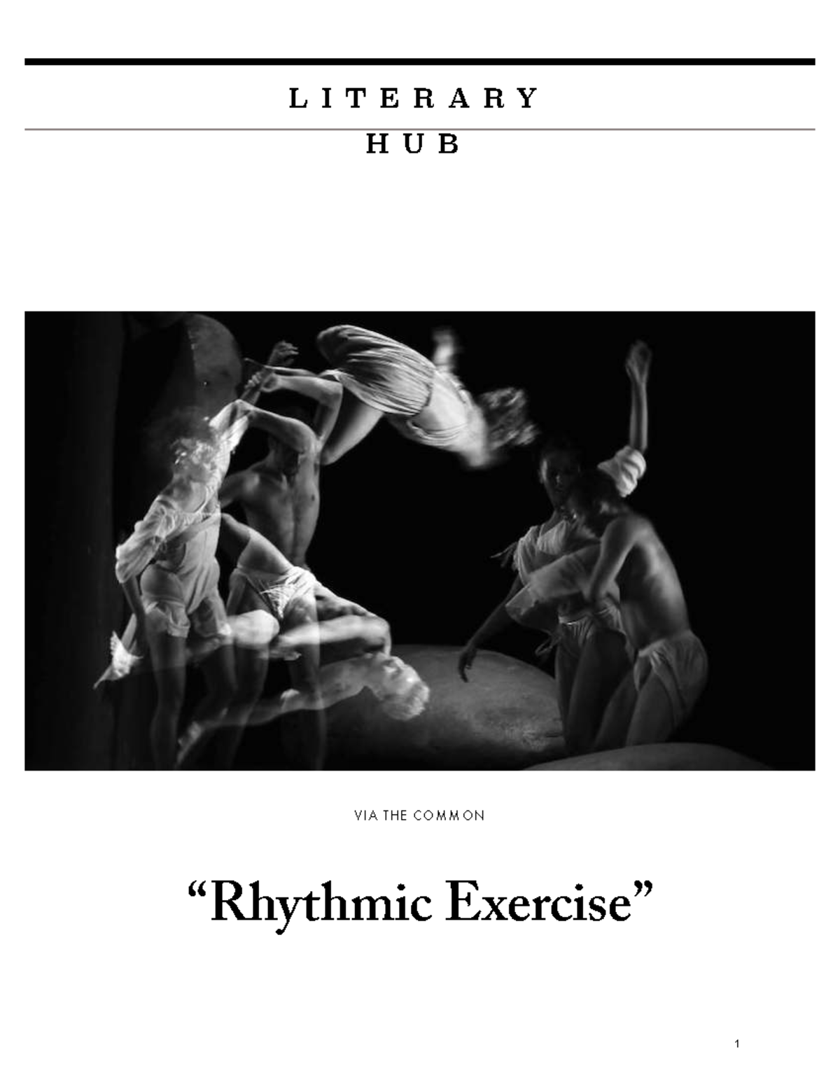 Rhythmic Exercise: A Short Story by Mohamed Makhzangi - Studocu