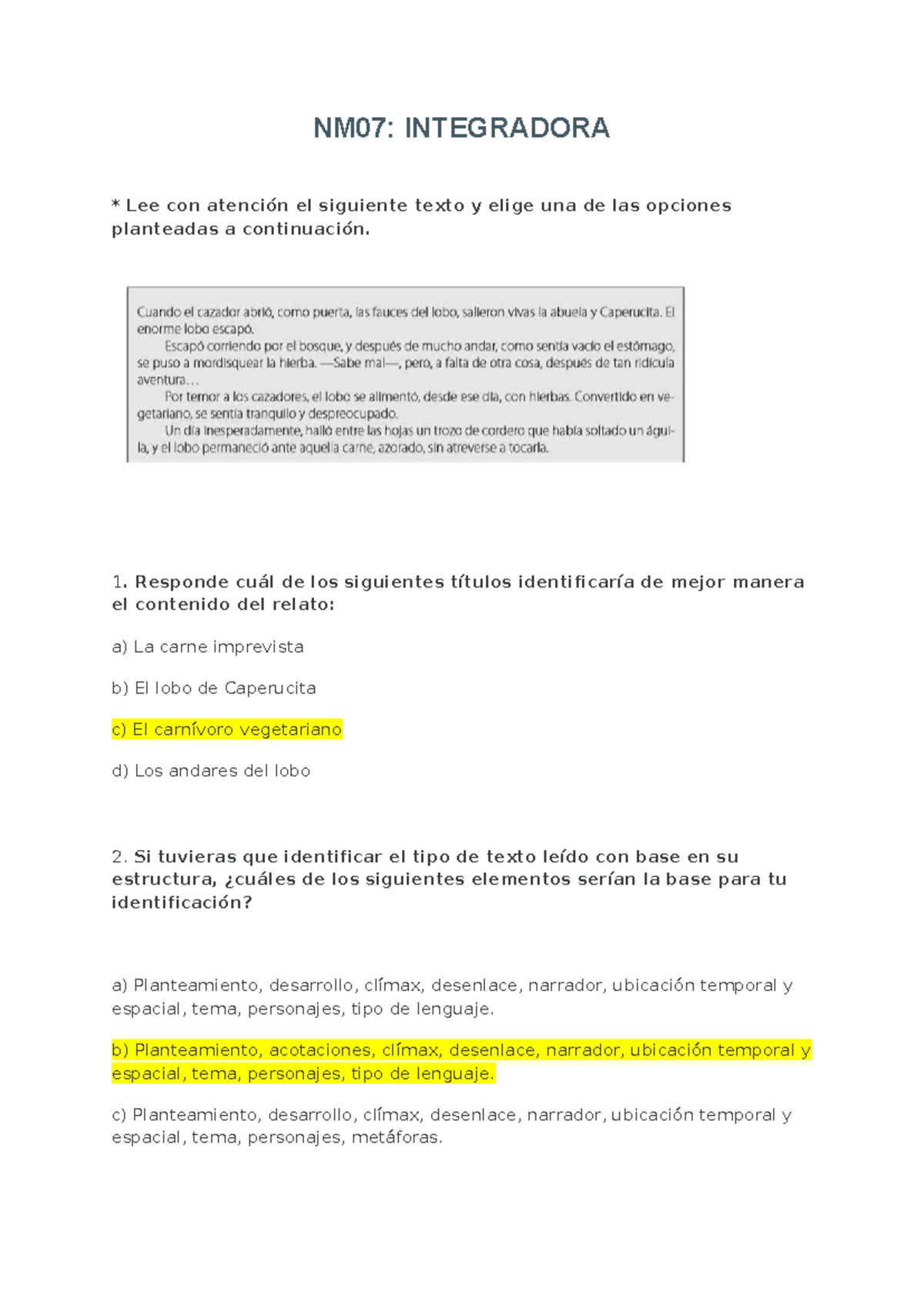 NM07: Integradora - Análisis de Texto y Comparación de Contextos - Studocu