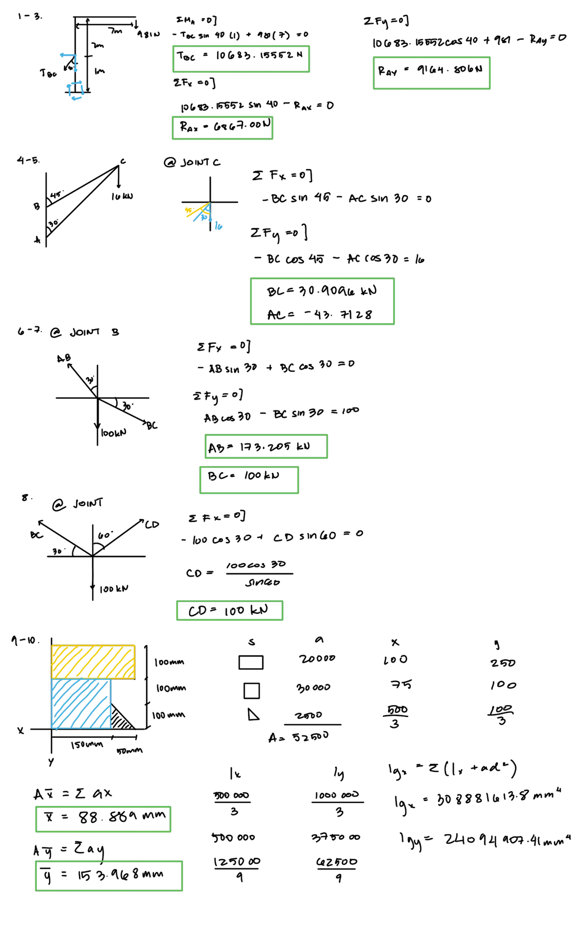 IMA 7m 981n Structural Analysis Notes - Diag Strema 202601162048 - Studocu