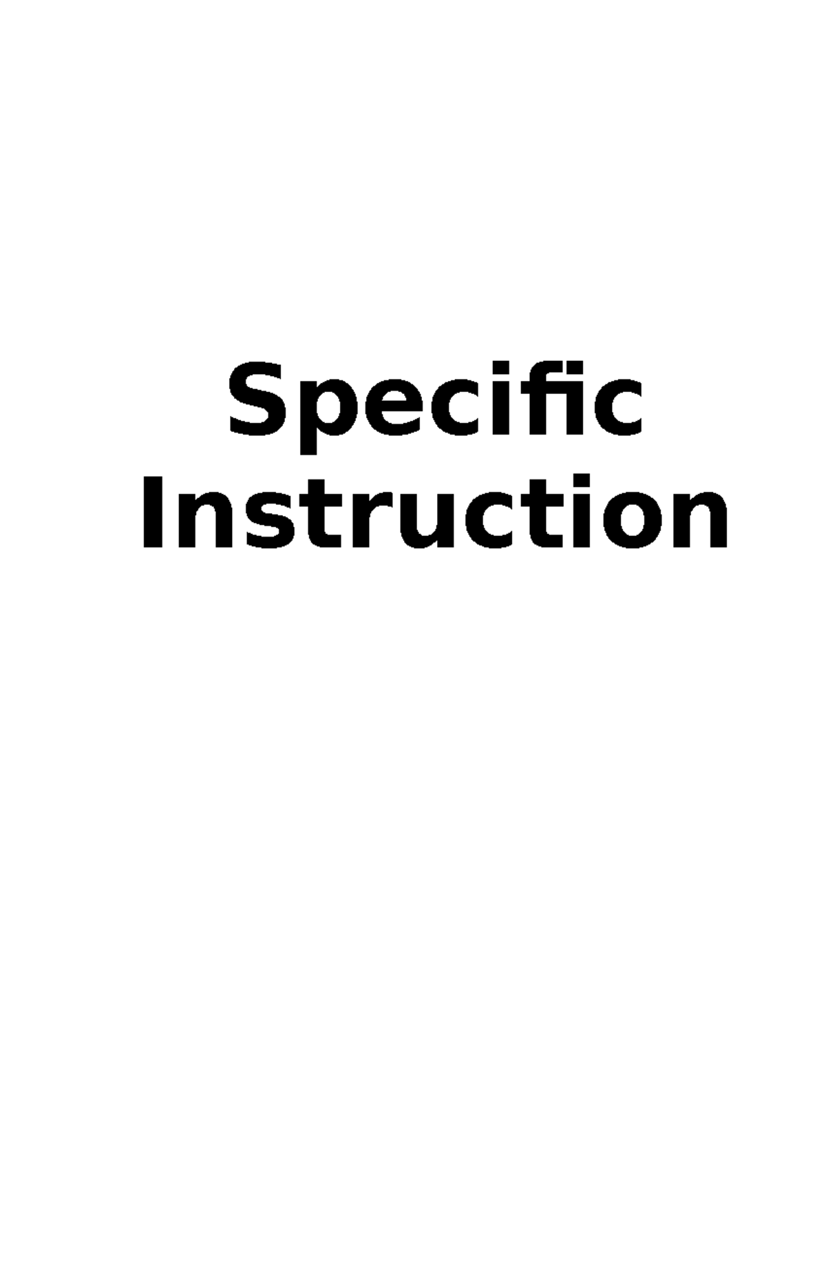 EMS NC II: Specific Instructions for Basic Life Support Assessment ...