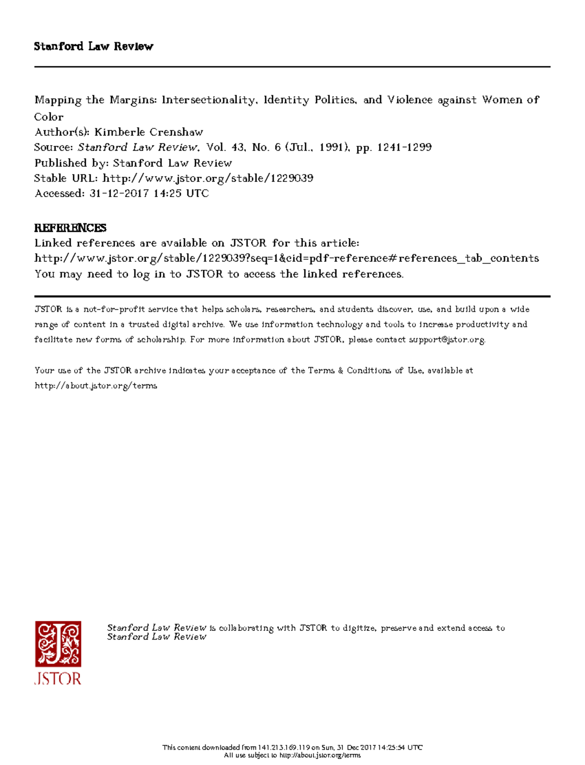 Final Exam Study Guide for MATH 101: Key Topics and Practice Problems - Stanford Law Review ...