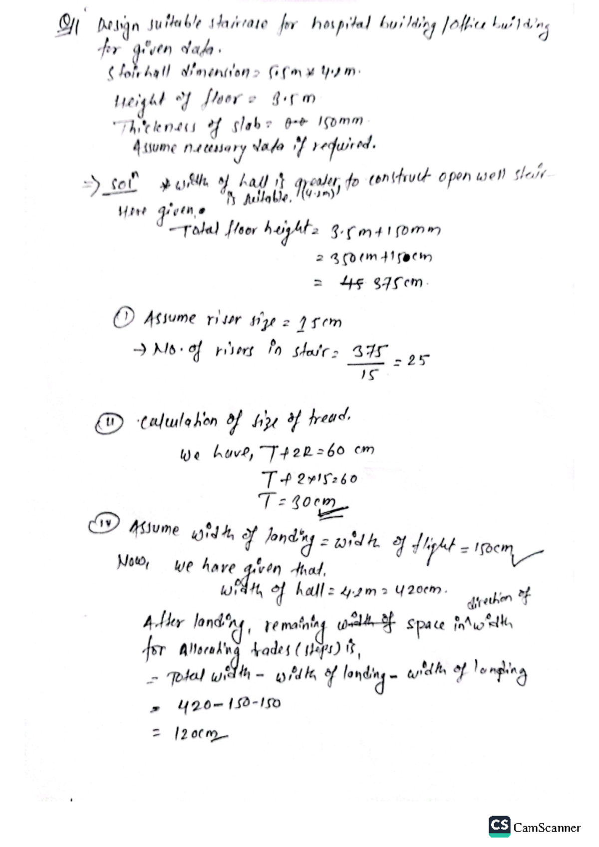 Open Well Staircase Design for Hospital Building - NVBNV B - Studocu
