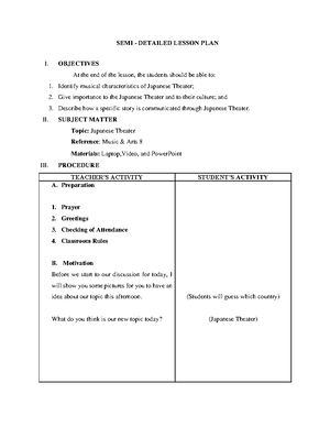 Lesson Plan bullying - JRMSU DIP CTED PST 003 Republic of the ...