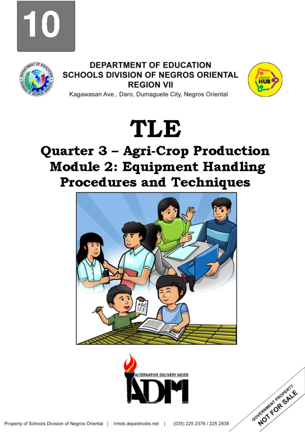Grade 10-Agri-Crop-Q3W2F - 10 10 TLE Quarter 3 – Agri-Crop Production ...