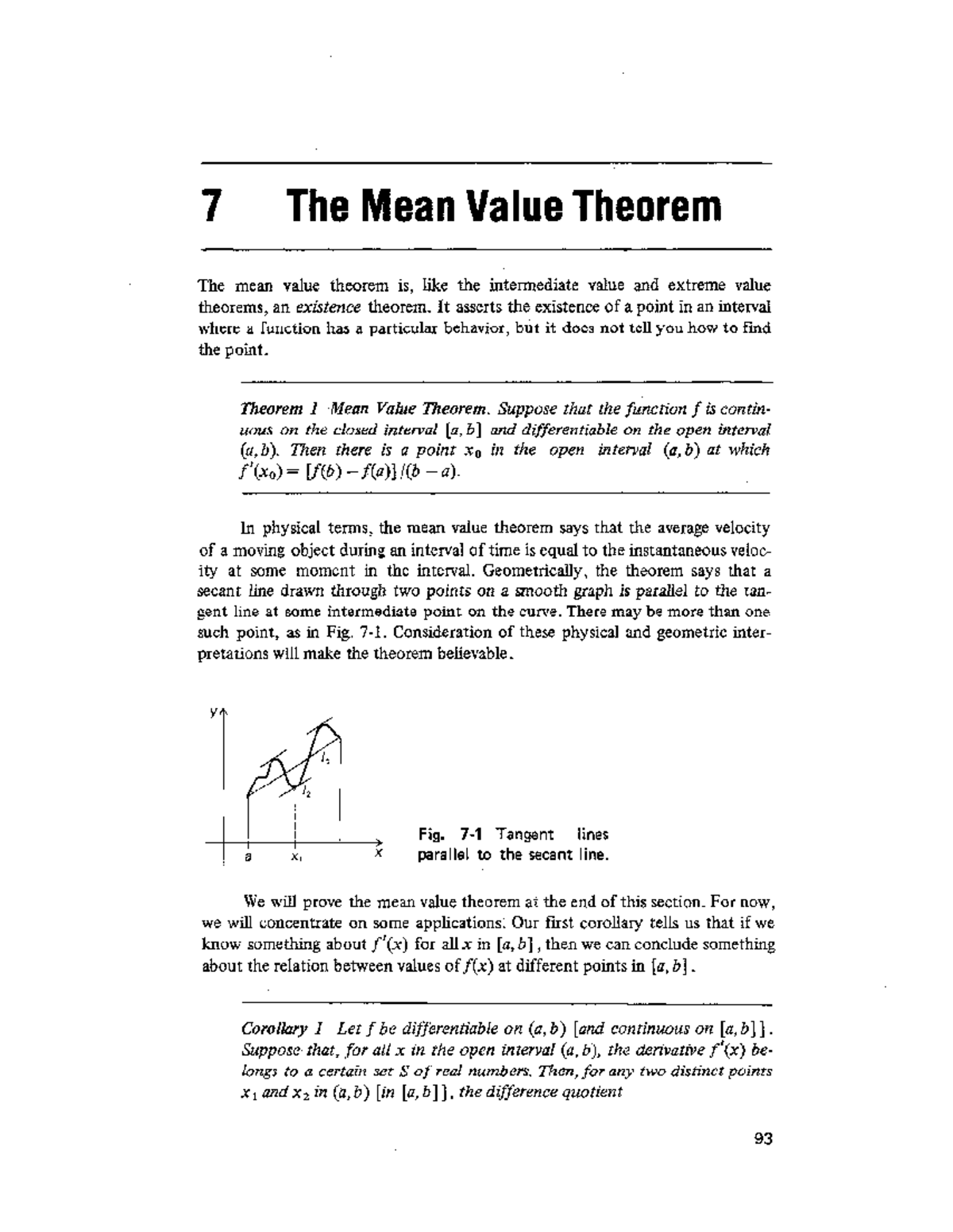 Mean Value Theorem (MVT) - Definition, Proof, and Applications - Studocu