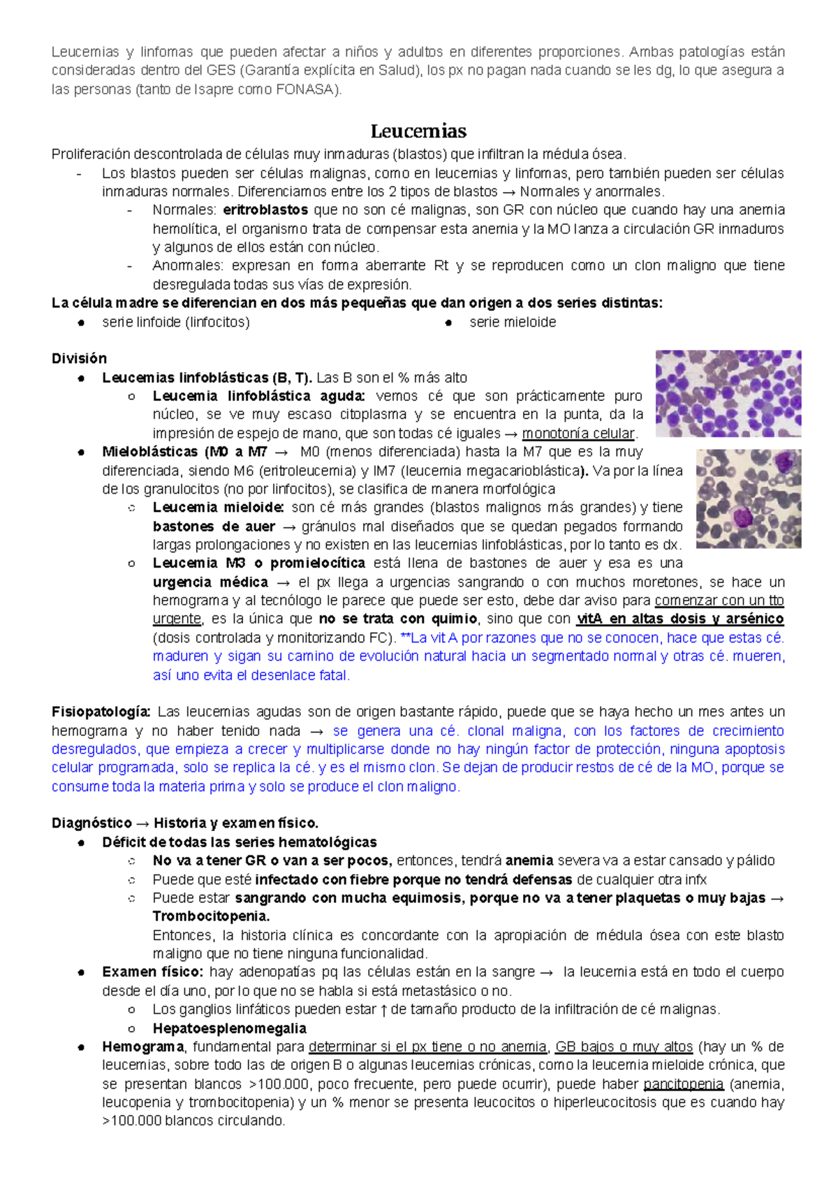 Linfomas y Leucemias: Diagnóstico y Tratamiento en Adultos y Niños ...