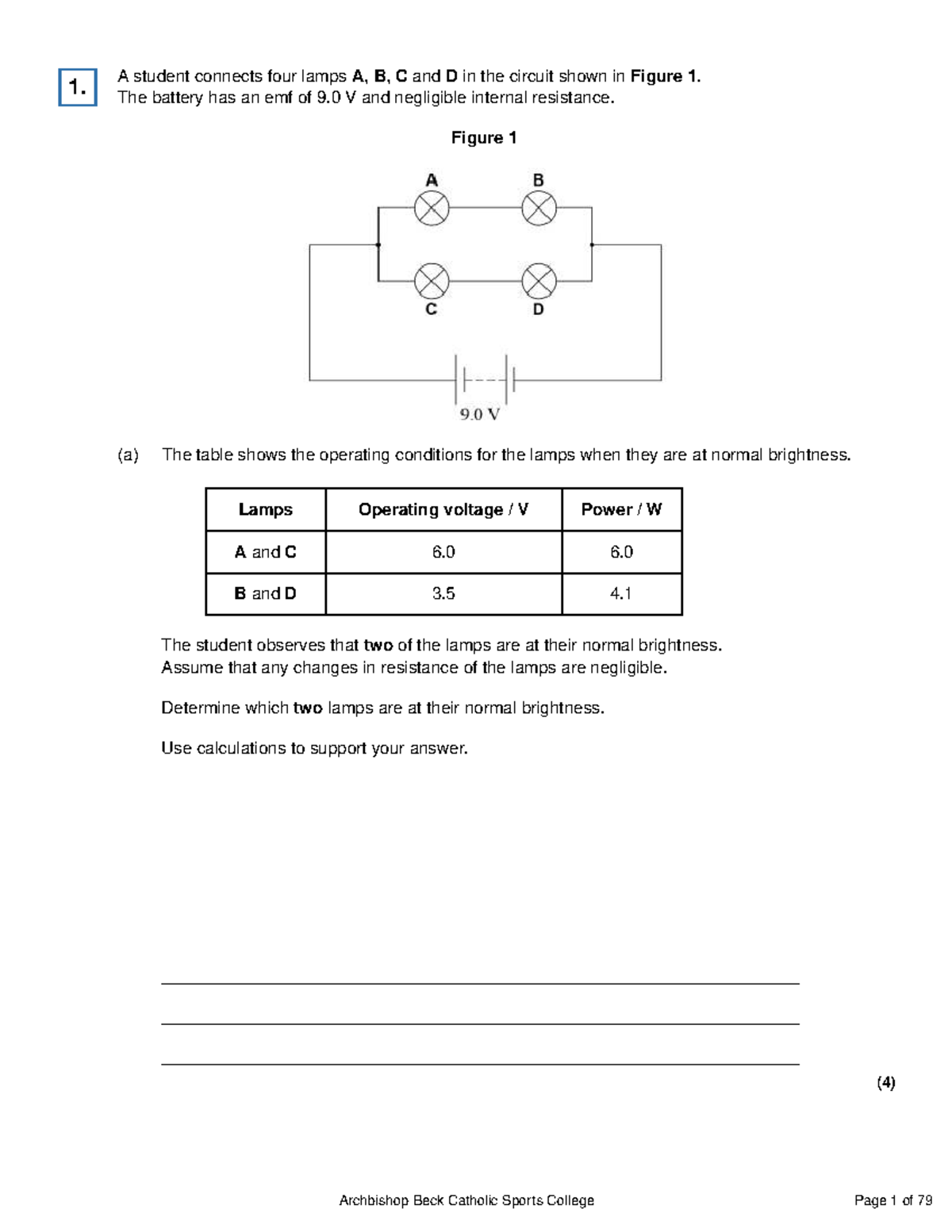 3.5.1.5 Potential Divider: Circuit Analysis and Observations - Studocu