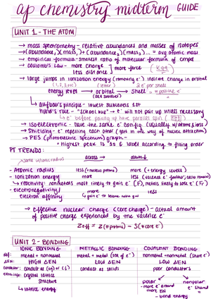 AP Chemistry Unit 6 Quiz - AP Chemistry — Unit 6 Progress Check ...