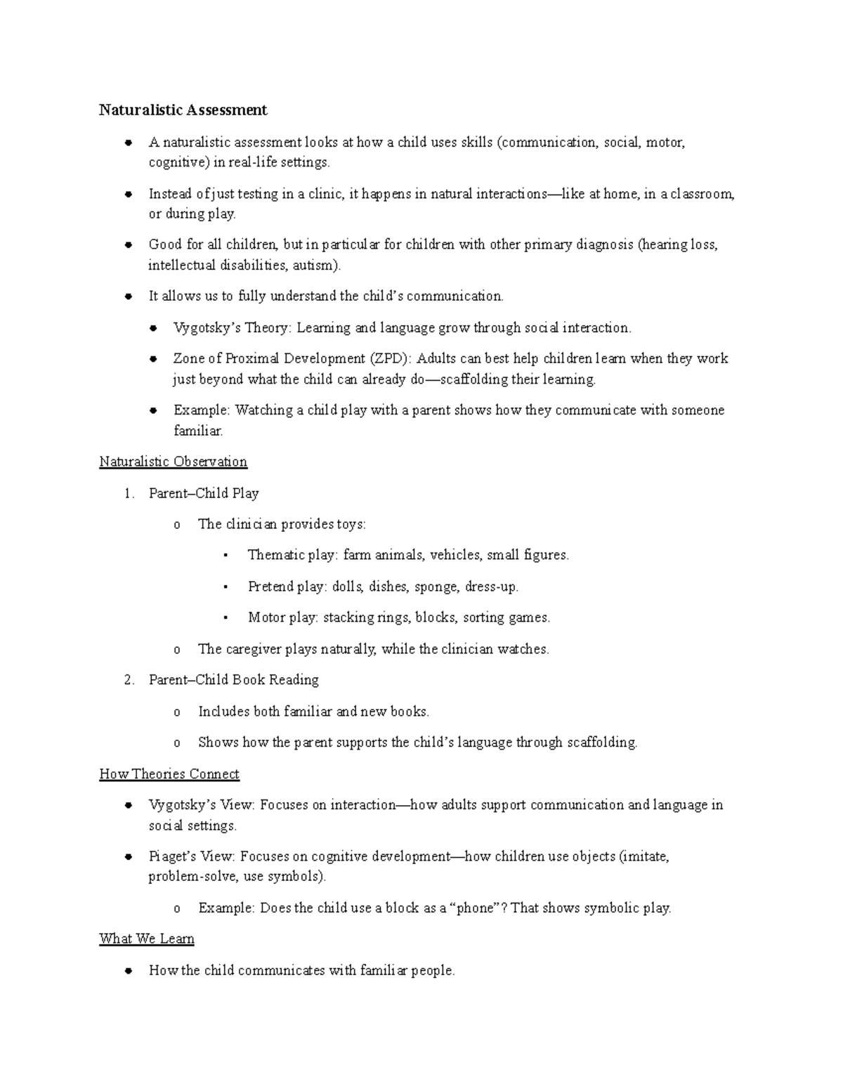 Dynamic Assessment & Language Sample Analysis in Children (EDU 101 ...