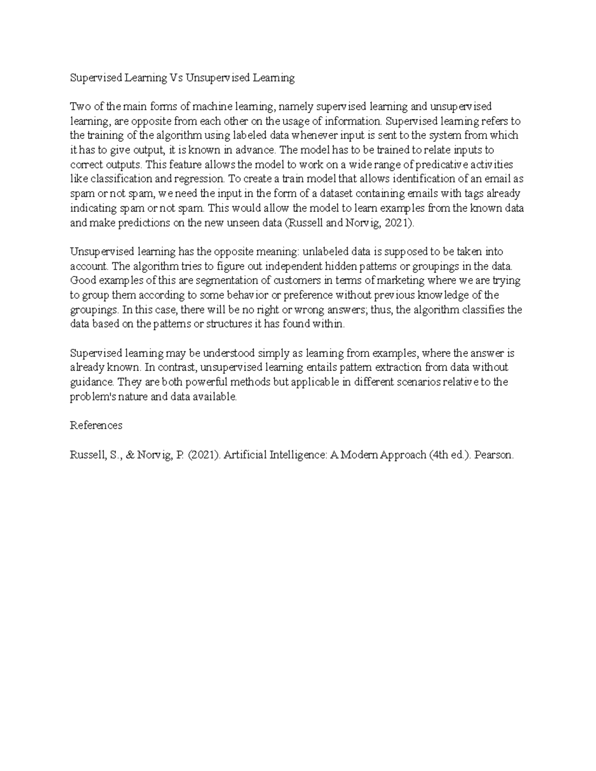 Supervised vs Unsupervised Learning: Key Concepts in ML (Discussion ...