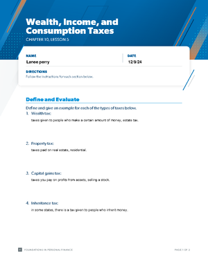 Act ch11 l01 english - ramsey - FO U N DAT I O N S IN PERSONAL FINANCE ...