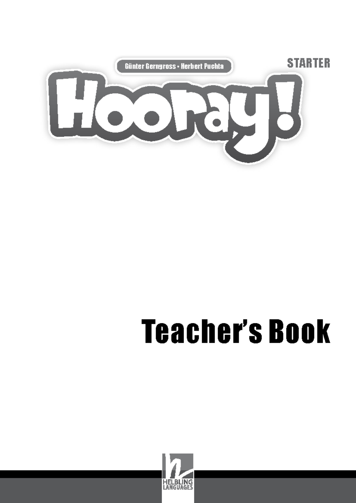 Hooray! STARTER Teacher's Book Overview and Activities Guide - Studocu