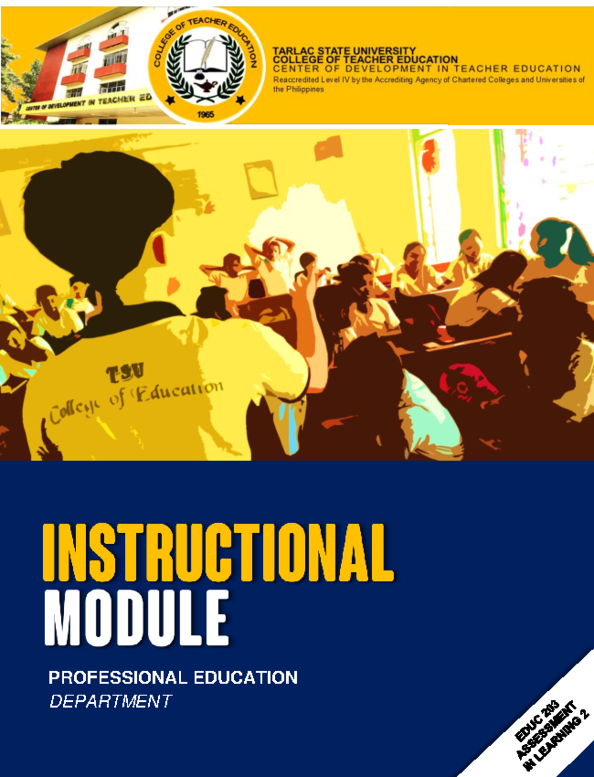 Assessment IN Learning 2 Midterm Module & Pretest Guidelines - Studocu