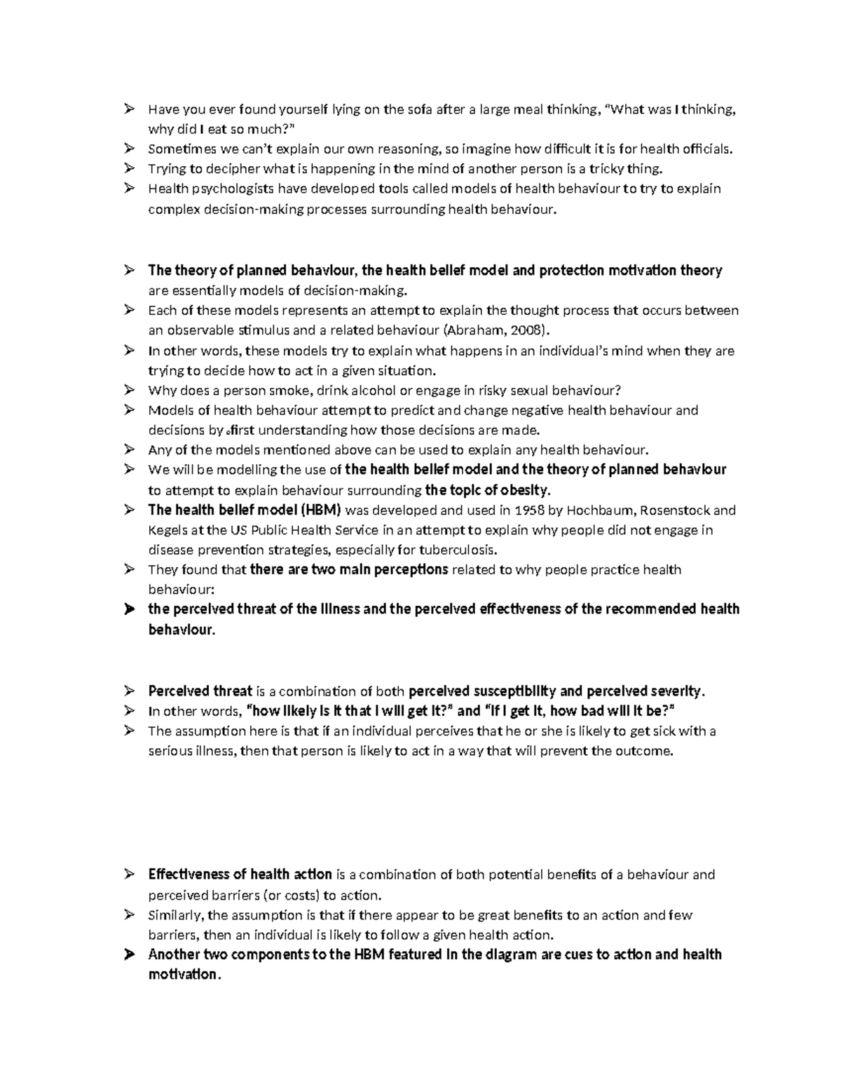 Social Cognitive Models of Health Behavior: Insights and Applications ...