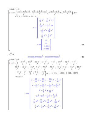 Matlab example questions exam - Example questions Matlab exam Note that ...