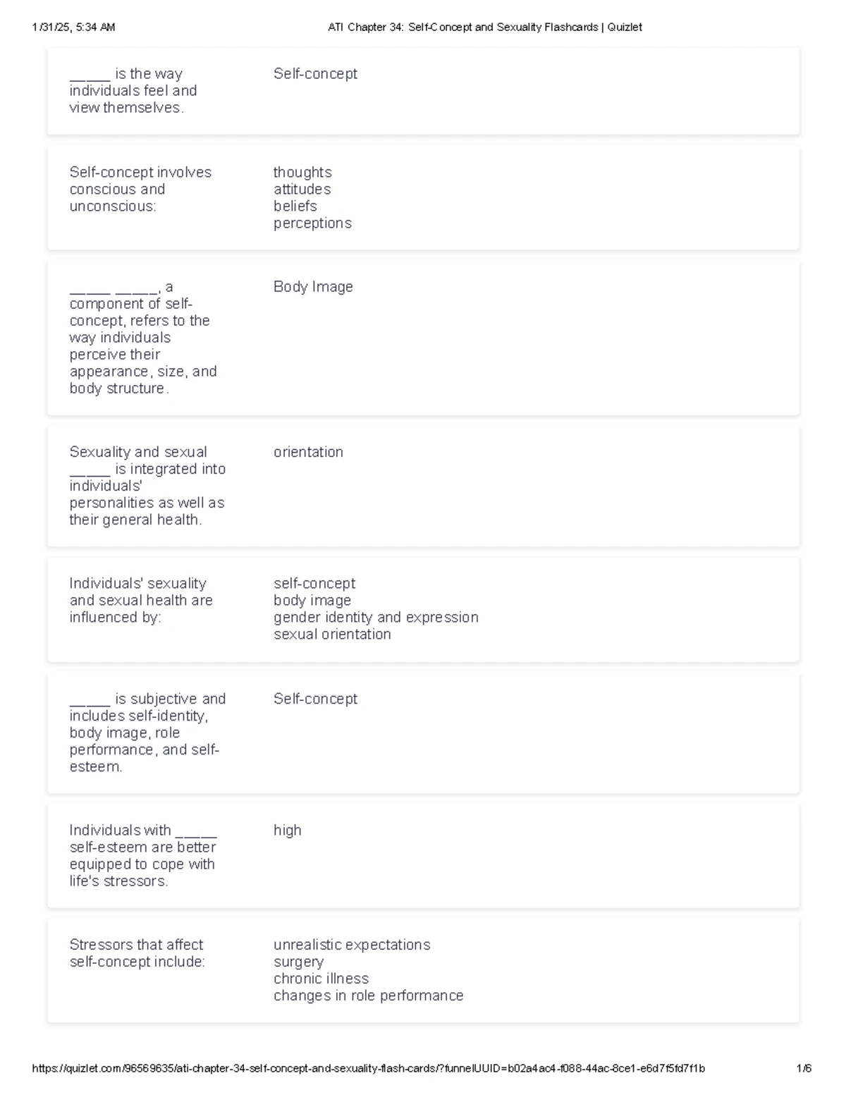 ATI NUR 202 Nursing Process Overview Flashcards Quizlet - Studocu
