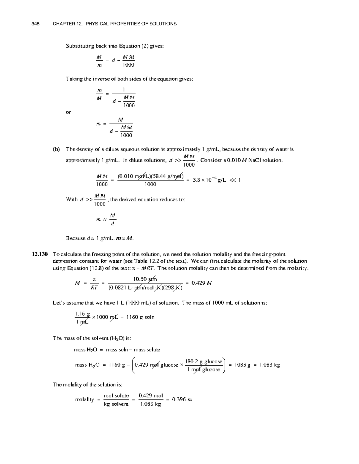 348 CHAPTER 12: PHYSICAL PROPERTIES OF SOLUTIONS - Study Notes - Studocu