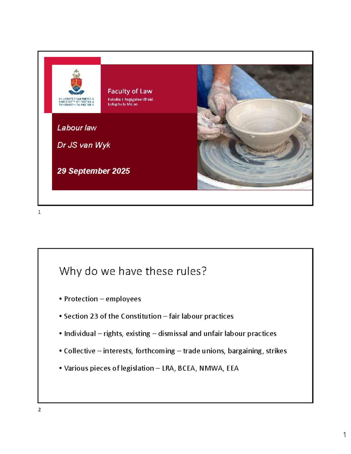 Labour Law Overview: Key Principles and Employee Rights (KRG 201) - Studocu