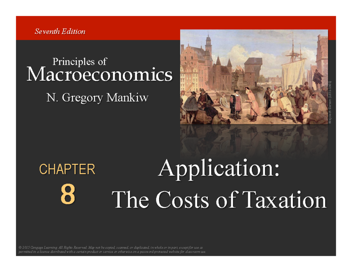 Chapter 8 Powerpoint - Slides - Seventh Edition Macroeconomics N. Gregory Mankiw CHAPTER 8 - Studocu