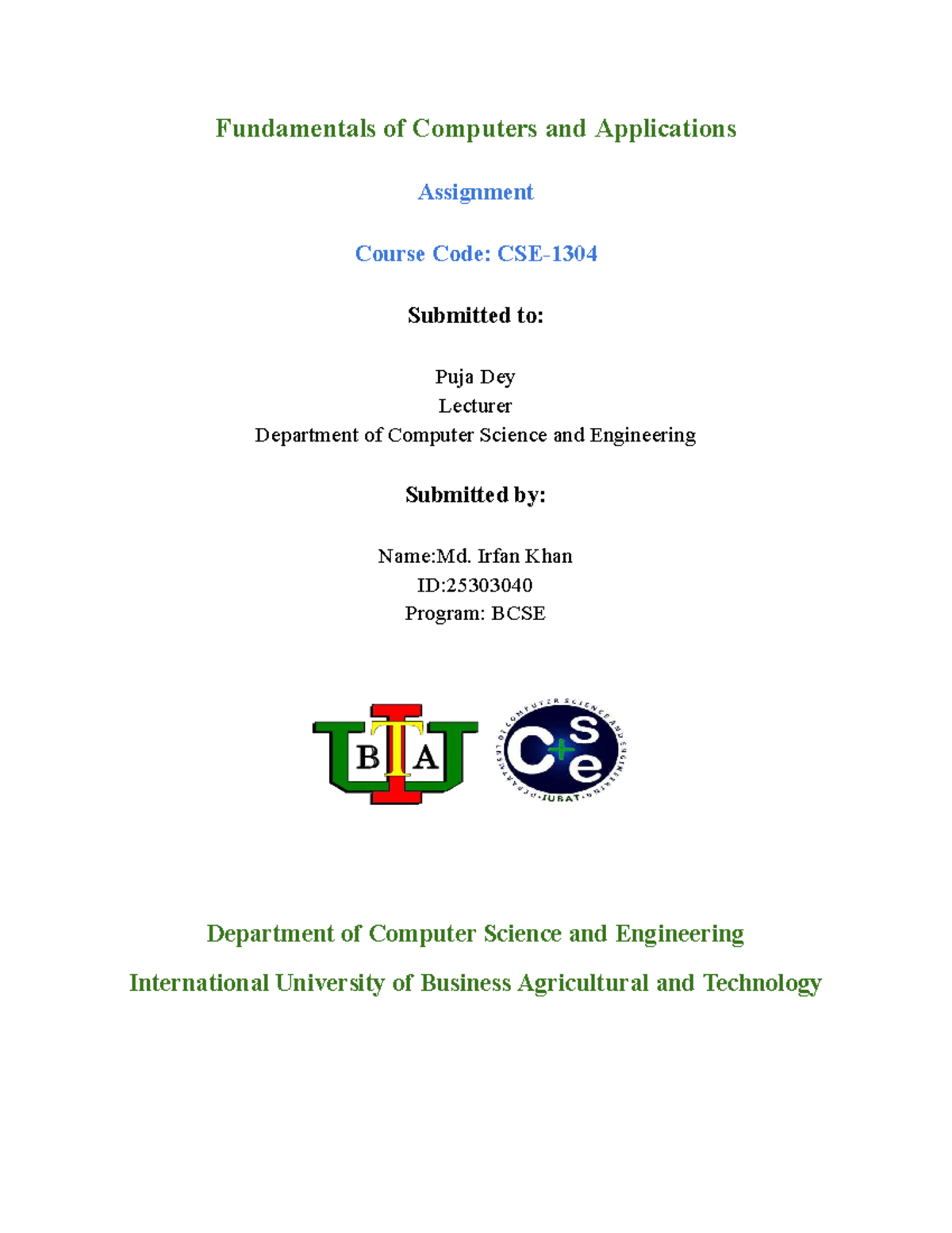 CSE 101: Canteen Management System Assignment Overview - Studocu