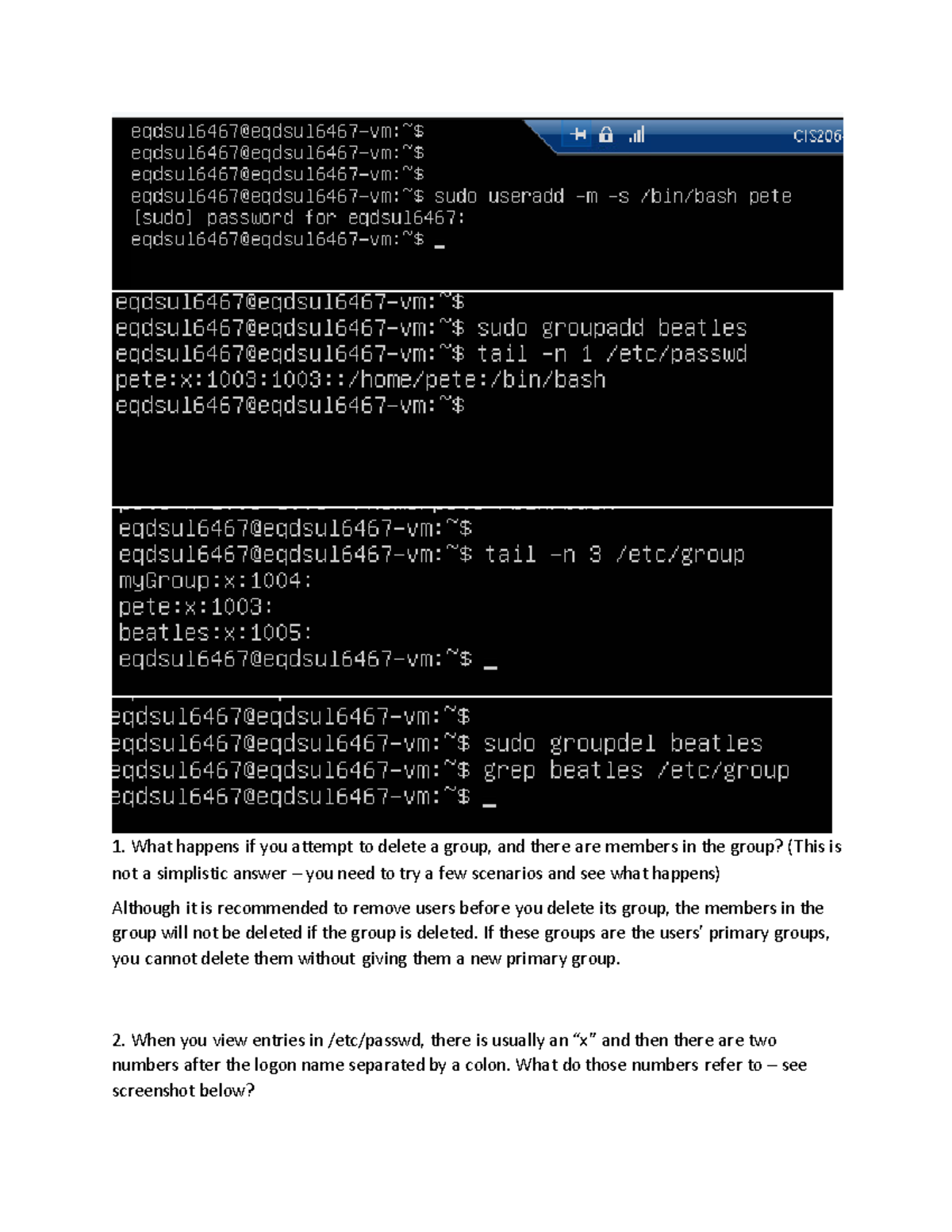 Remove Users and Groups - What happens if you attempt to delete a group, and there are members ...