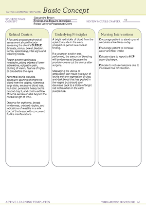 Analyzing Priority Findings to Address - STUDENT NAME DISORDER/DISEASE ...