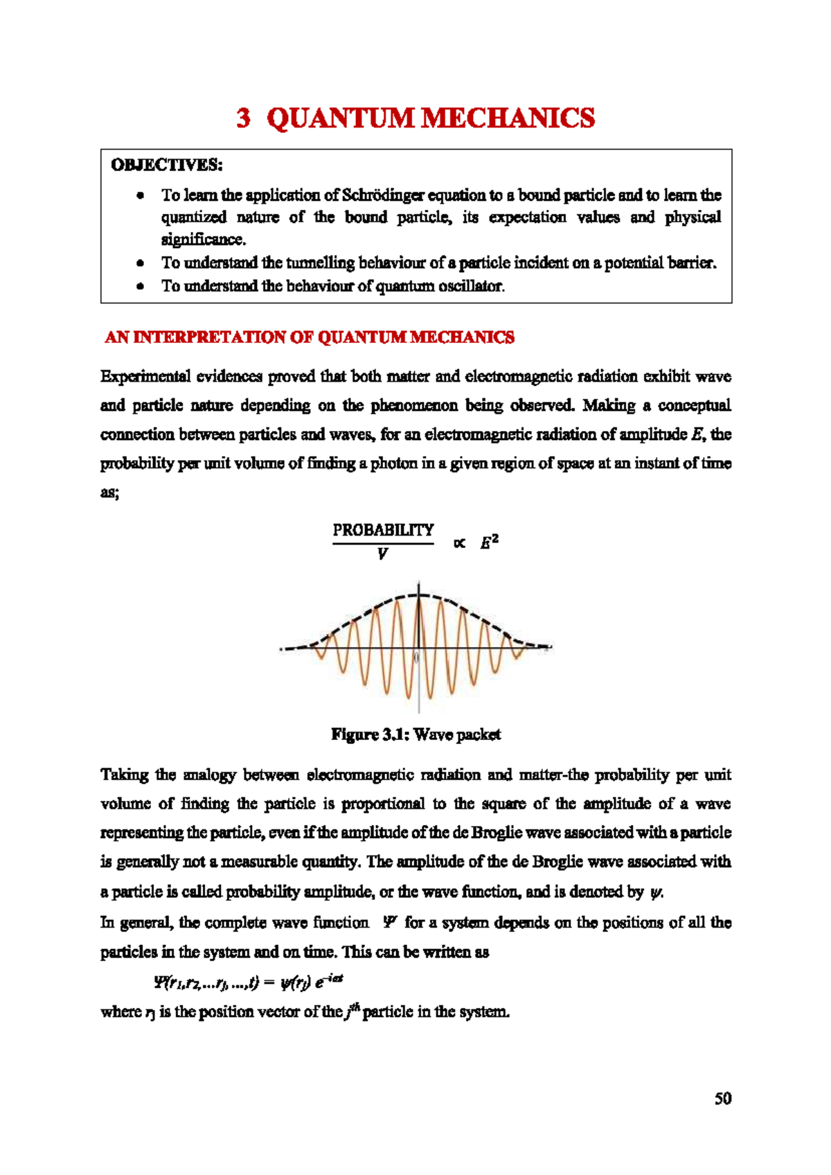 Quantum Mechanics Concepts and Applications: Schrödinger Equation ...