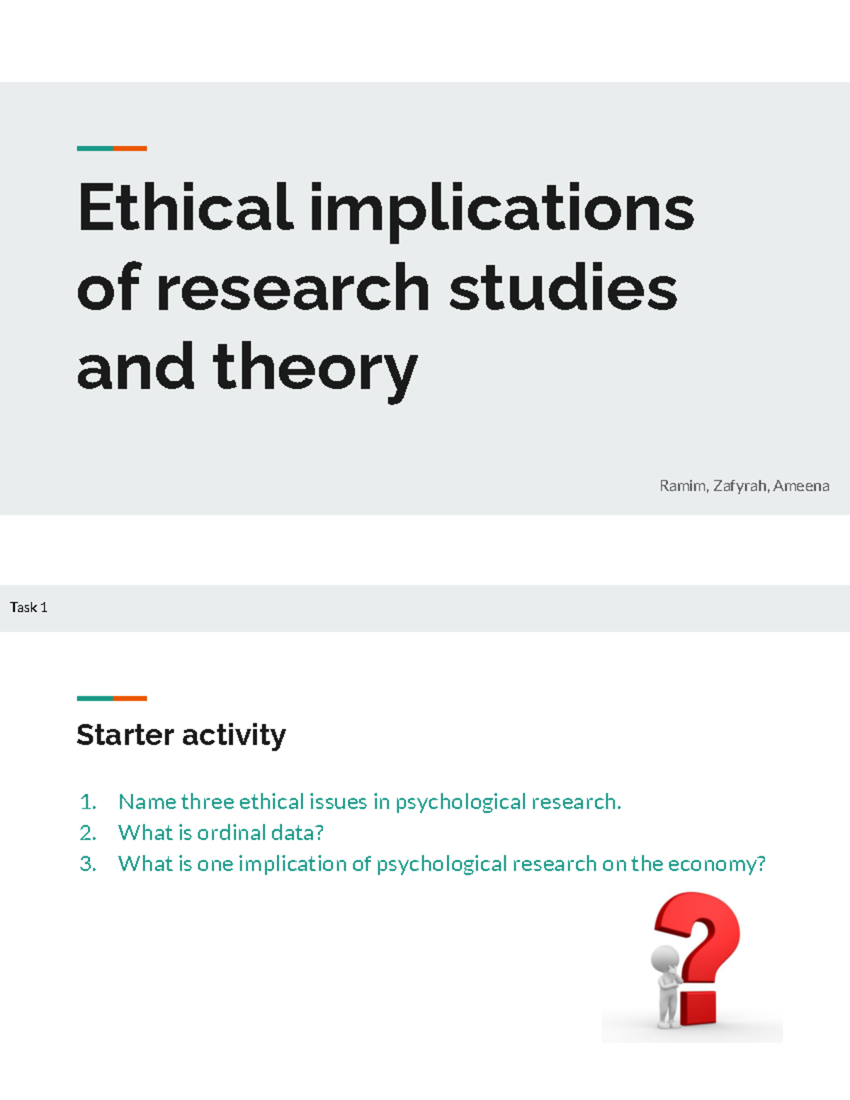 Ethics in Research: Implications & Debates (PSY101) - Studocu