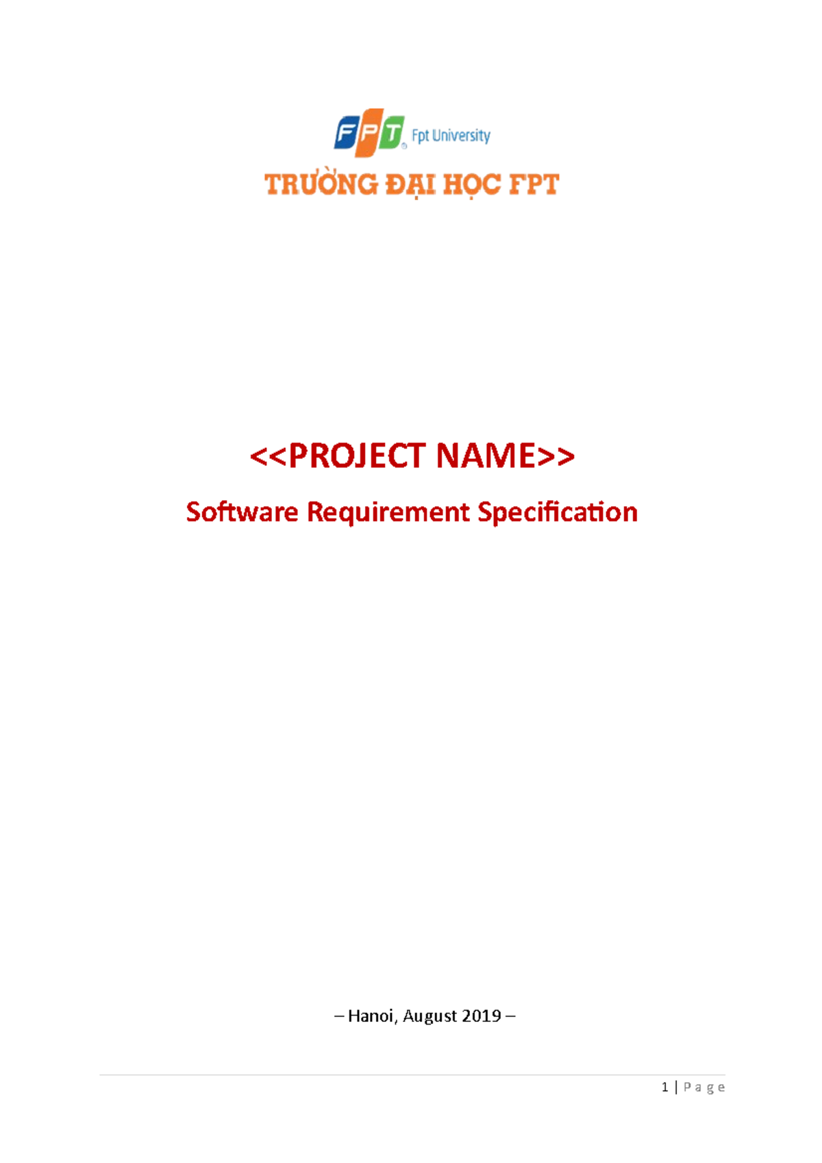 SWP391-App Dev Project Software Requirement Specification Template - Studocu