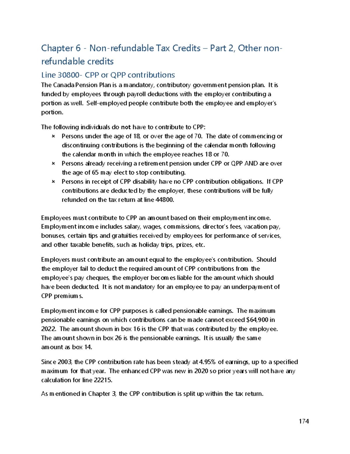 6 - chapter 4 in detail - Chapter 6 - Non-refundable Tax Credits – Part ...